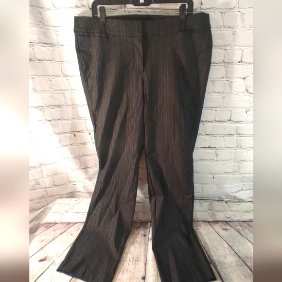 Lane Bryant | Pants & Jumpsuits | Lane Bryant The Allie Pinstripes ...